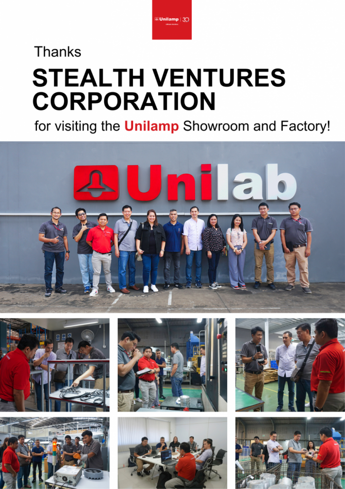 Thanks Stealth Ventures Corporation | Unilamp